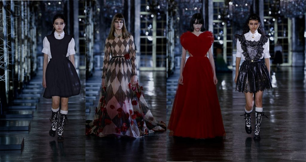Gaun-Gaun Belia Dari Esensi Cerita Peri - Dior Fall 2021 - Luxina.ID