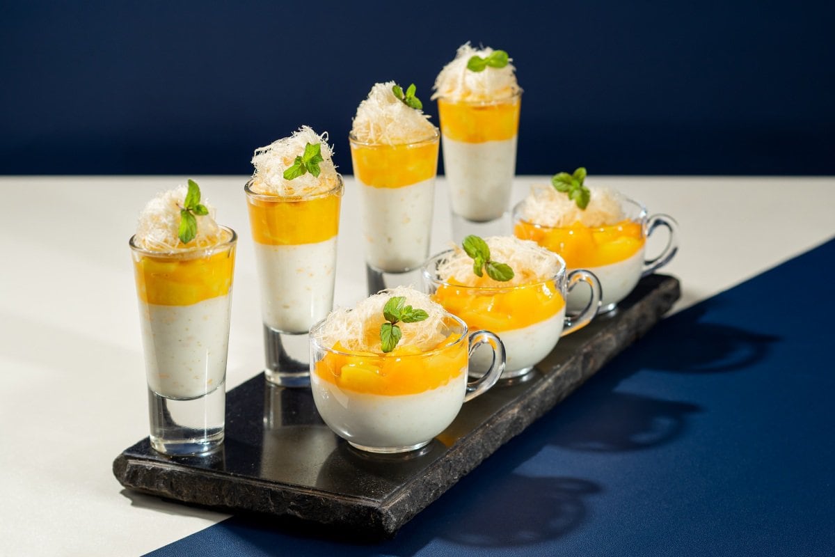 Coconut Pudding Mango Sago Cream, Pomelo Segment (2) - Luxina.ID