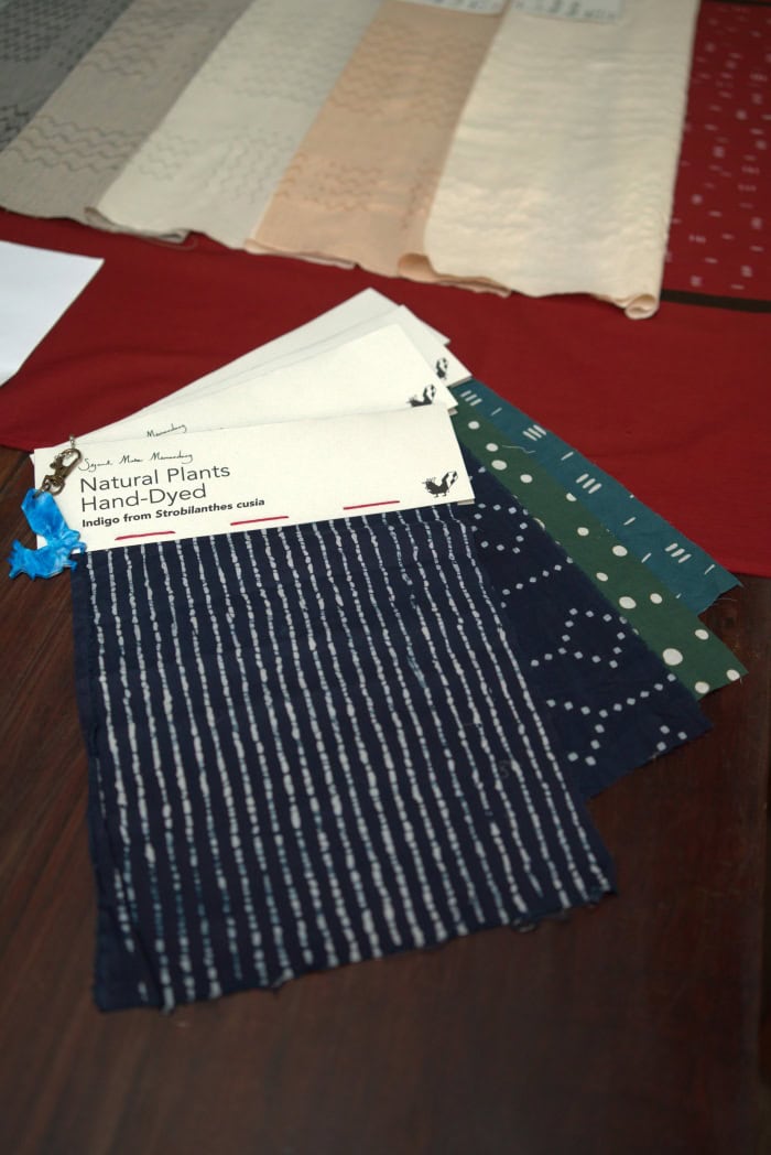 Contoh kain hasil produksi kolaborator Studio Sejauh - Luxina.ID